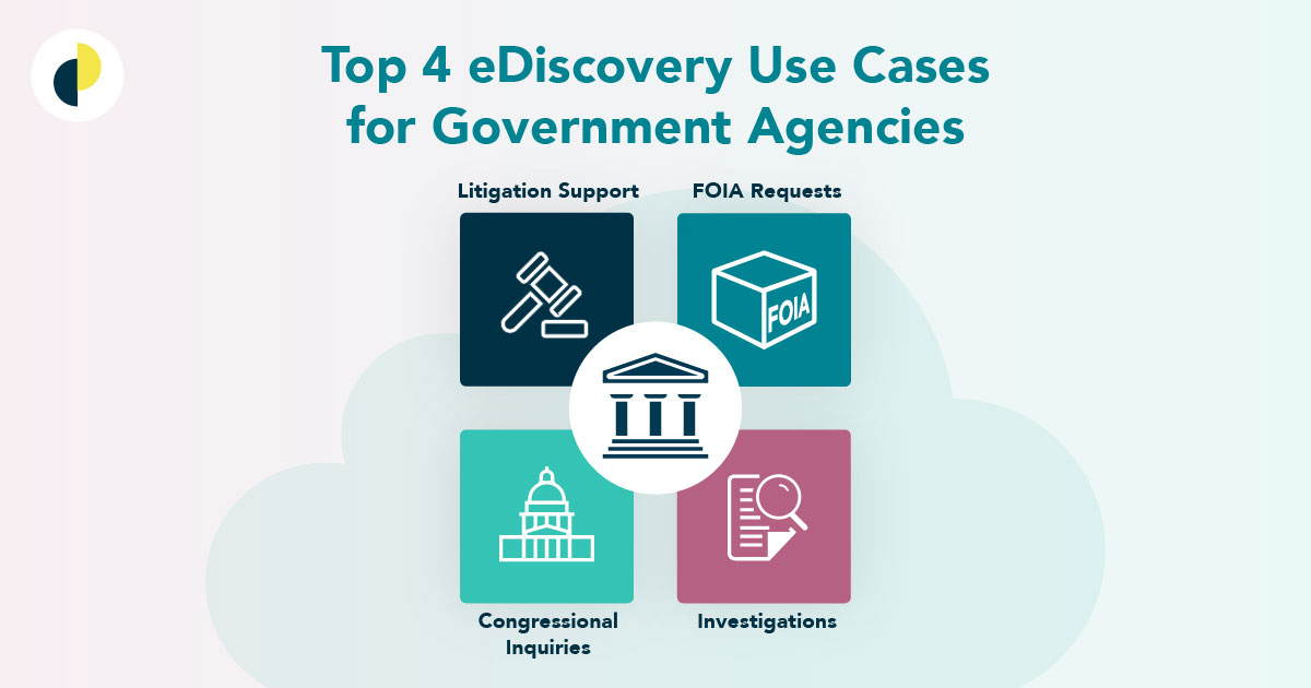 Top 4 eDiscovery Use Cases for Government Agencies